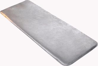 Generic Grey s,70x190*5cm,5cm Dicke Hohe Dichte Memory Schaum Massage Bett Matratze Topper Ohne Gesichtsloch, Elastische Bänder & rutschfeste Wimpern Betttisc