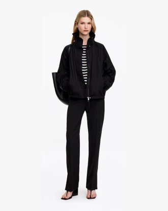 Arket Schmale Elegante Hose -Schwarz