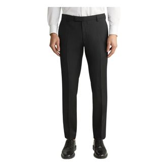 Joop Klassische schwarze Wollhose - - Trousers - Herren - Schwarzk - XL