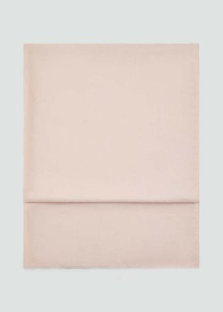 Mango Foulard bords effiloch&eacute;s gris glac&eacute; - Femme - Taille unique - MANGO