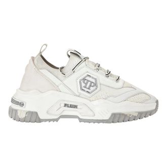 Philipp Plein unisex, Chaussures, Blanc, Taille: 43 EU Predator Baskets