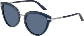 Dolce & Gabbana Femme, Accessoires, Bleu, Taille: 55 MM Butterfly Lunettes de soleil