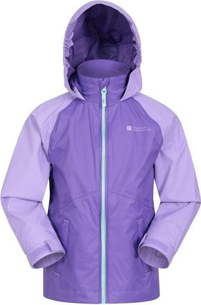Mountain Warehouse Kinder/Kinder Torrent II Wasserdichte Jacke (Flieder)