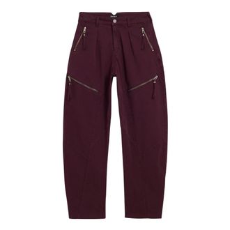Desigual Pant Zippers - - Trousers - Damen - Rot - S