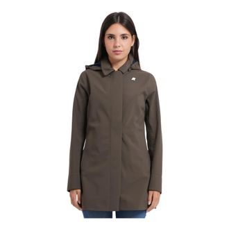 K-Way Mathy Bonded Jacket - - Jackets - Damen - Braun - 2XL