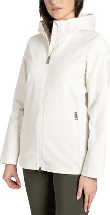 Canadian Femme, Vestes, Blanc, Taille: 40 FR Suki Tech Jacket