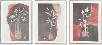 DKD Home Decor Brand Bildvase (3 Stück) (50 x 3 x 70 cm) (Referenz: S3017889)