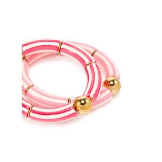 Au Printemps Paris Lot de 2 bracelets &agrave; rayures