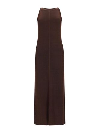 Loulou Studio Maxi Robe - Marron