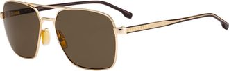 HUGO BOSS Sonnenbrillen HUGO BOSS BOSS 1045/S/IT 000 ROSE GOLD 58/17/145 Herren