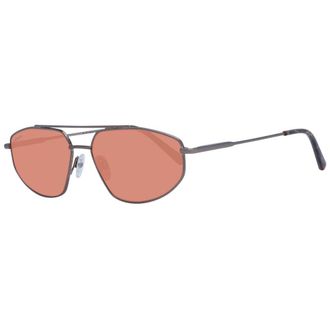 Serengeti Eyewear Bronzefarbene Metallsonnenbrille