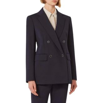 Max Mara Damen, Jacken, Blau, XSGr&ouml;&szlig;e