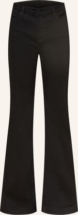 AG - Adriano Goldschmied Ag Jeans Flared Jeans Tropea schwarz