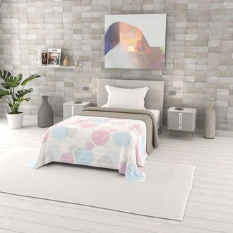 Italian Bed Linen Gedruckt Sommer steppdecke Fantasy, Molecole, 170x270cm