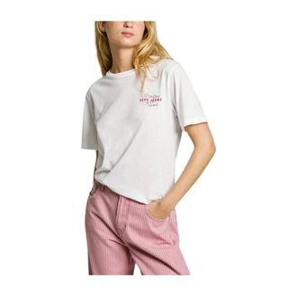 Pepe Jeans London Damen, Oberteile, Weiß, XSGröße