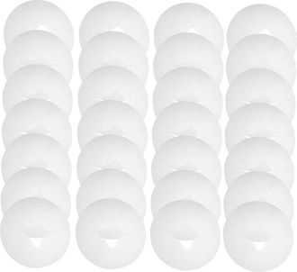 Aboofan 200 Stück Einweg Massage Kopfstützenauflagen mit Atmungsaktivem Gesichtsloch Weiche Vliesstoff Matten für Kosmetiksalon Komfortable Gesichtsauflage fü