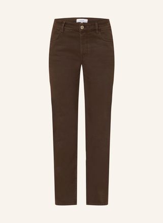 Comma Comma Straight Jeans Mara braun