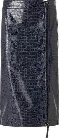 Pinko Pinko - Brunello Skirt - Femme - Jupes - Bleu - Taille: 38 FR