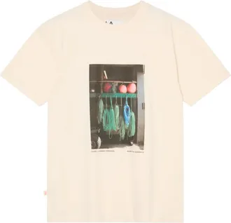 La Paz Homme, Tops, Beige, Taille: M Botelho T-shirt