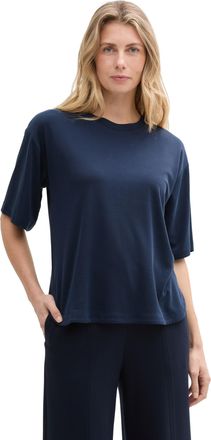 Tom Tailor Damen 1047232 T-Shirt, 10668 - Sky Captain Blue, 3XL EU