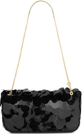 Paco Rabanne Sparkle Bag With Black Sequin Embroidery