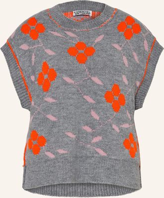 Essentiel Pullunder Karre grau