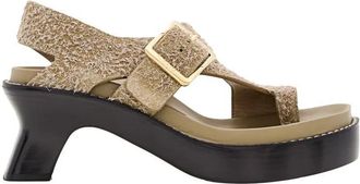 Loewe Sandalen - Ease Heel Sandal 90 - Gr. 40 (EU) - in Braun - für Damen