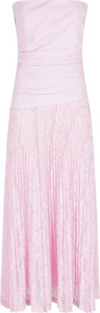 SIMKHAI Femme, Robes, Rose, Taille: 34 FR Annalise Cotton Lace Midi Dress