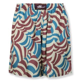 Marni Homme, Shorts, Multicolore, Taille: M Bermuda en twill de viscose