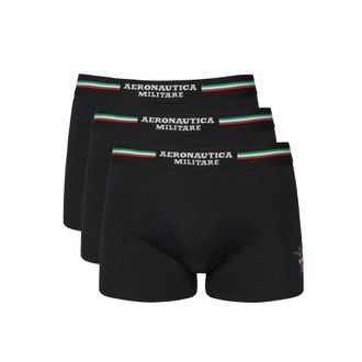 Aeronautica Aeronautica Militare Boxershorts-Set AM1UBX001T Schwarz