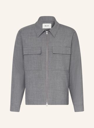 Nn.07 Nn.07 Overjacket Alban grau