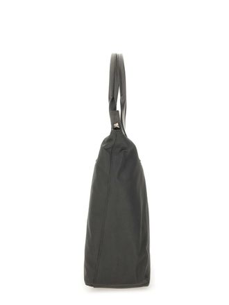 Dolce & Gabbana Mens Shopping Bag Adamo Charcoal Polyamide Handbags Hand