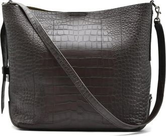 Hogan Femme, Sacs, Brun, Taille: ONE Size Hocket Hobo Bag