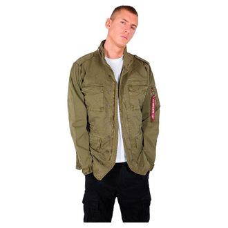 Alpha Industries Alpha Industries Herren Huntington Feldjacke, Olive, M