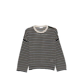 Brunello Cucinelli Striped Crew-neck Top