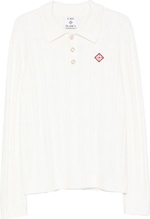 Casablanca Poloshirt - Wei&szlig;