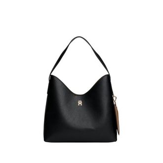 Tommy Hilfiger Sac port&eacute; &eacute;paule aspect cuir grain&eacute;