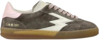 MOA Master Of Arts MOA - Master OF Arts, Femme, Chaussures, Gris, Taille: 36 EU Baskets Grises avec Logo Rose