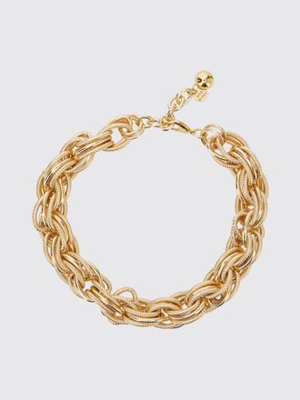 Semicouture Collier ras-de-cou Allie en m&eacute;tal dor&eacute; avec pendentif en agate