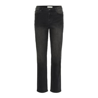 Kaffe Gerades Jeans - - Jeans - Damen - Grau - W30 L30