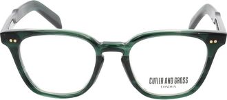 Cutler and Gross Cgopgr0547 Optisches Gestell - - Accessories - unisex - Gr&uuml;n - ONE SIZE