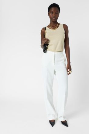 Gerard Darel Pantalon fluide au dos &eacute;lastiqu&eacute; - AELIA - Ecru