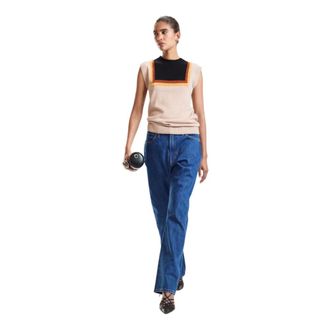 Cynthia Rowley Eastport Knit Vest - Femme - Pulls - Multicolore - Taille: 42 FR