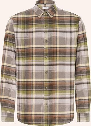 Paul Paul Flanellhemd Odin Comfort Fit gruen