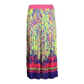 Versace Jeans Couture Plissee-Midirock - - Skirts - Damen - Mehrfarbig - XS