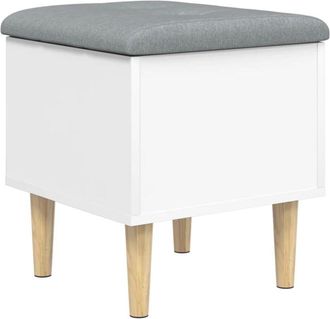 vidaXL Vidaxl - Sitzbank mit Stauraum Weiß 42x42x46 cm Holzwerkstoff