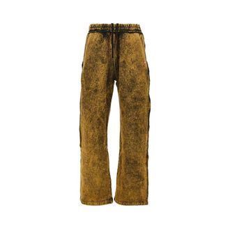 Diesel Cotton-blend Relaxed Fit track pants Man S