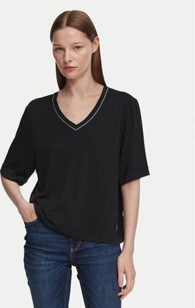 Guess T-Shirt W6YP58 K5233 Schwarz Relaxed Fit