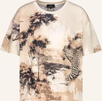 Monari Monari T-Shirt Mit Schmucksteinen beige