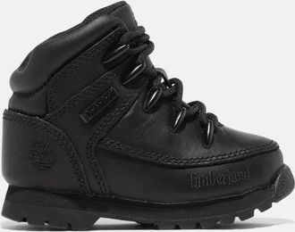 Timberland Euro Sprint Boot f&uuml;r Kleinkinder in Schwarz, Schwarz, Gr&ouml;&szlig;e